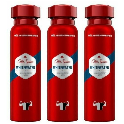 Old Spice дезодорант-спрей Вайтвотер 250мл - 3 штуки