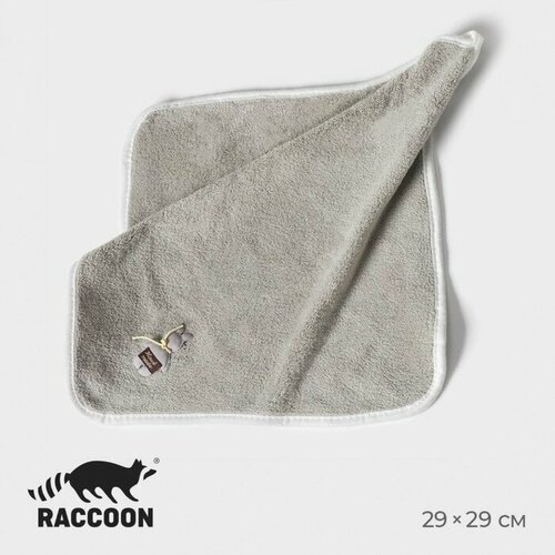 Салфетка для уборки Raccoon «Белая», 29×29 см