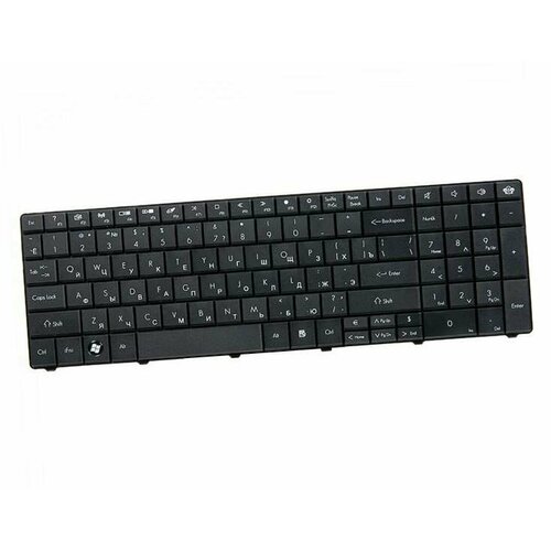 Клавиатура (keyboard) для ноутбуков Packard Bell EasyNote LE11, TE11, LE11BZ, TE11BZ, TE11HC, черная, гор. Enter ZeepDeep