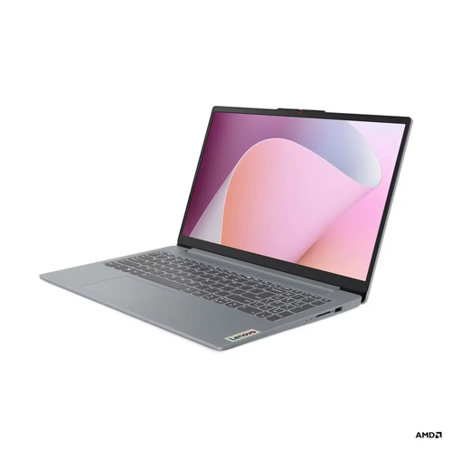 15.6" Ноутбук Lenovo IdeaPad Slim 3 Ryzen 3 7320U (2.4 ГГц), RAM 8 ГБ, SSD 256 ГБ Radeon 610M, Без ОС, Arctic Grey, Росс клав.