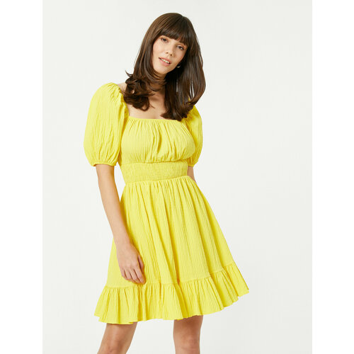 Платье KOTON, размер 44, желтый