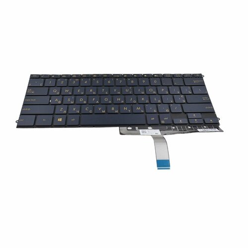 Клавиатура для Asus ZenBook 3 Deluxe UX490UA ноутбука с подсветкой