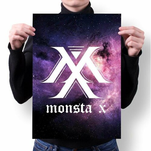Плакат Monsta X №4, А1