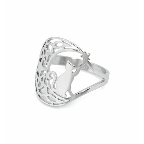 Кольцо SILVARIE, размер 18, серебряный