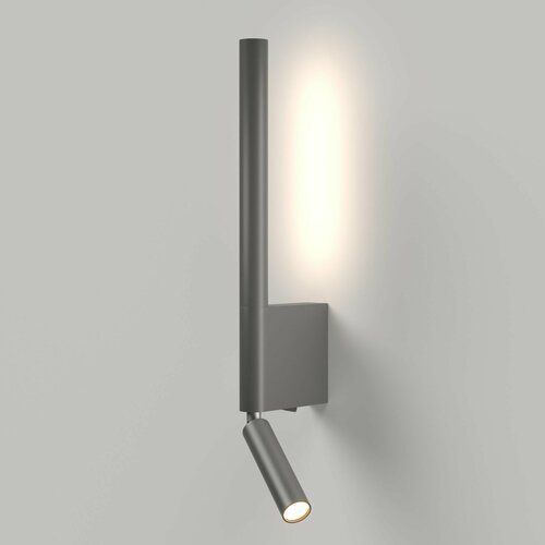 Бра / Настенный светодиодный светильник Elektrostandard Sarca 40111/LED, 4000K, 13 Вт, графит