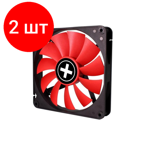 Комплект 2 штук, Вентилятор XILENCE Performance C case fan, XPF140. R. PWM,140mm(XF051)