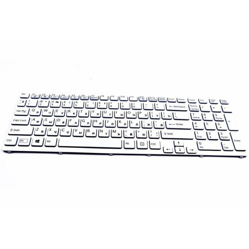 Клавиатура для Sony Vaio SVE1712 ноутбука с подсветкой клавиши 347883