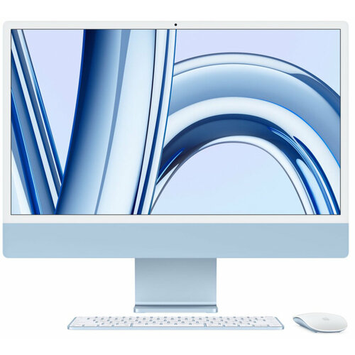 Моноблок Apple iMac 24" M3 8CPU 10GPU 8GB 256GB Blue (MQRQ3)