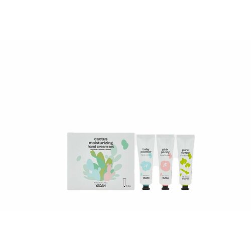 YADAH Набор кремов для рук Cactus Moisturizing Hand Cream Set