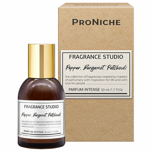 Парфюмерная вода ProNiche женская Fragrance Studio Pepper, Bergamot, Patchouli 50мл