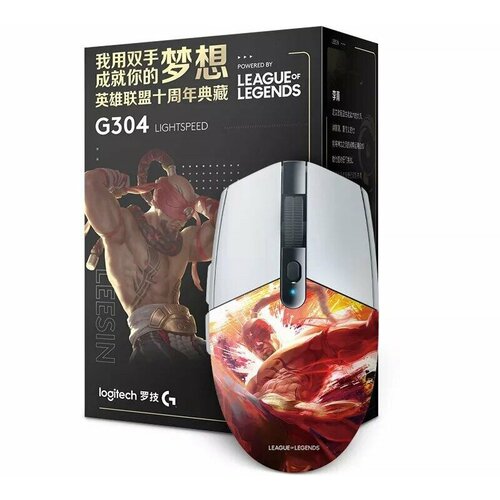 Крышка батарейного отсека Logitech G304 Lightspeed K/DA League of Legend Leesin