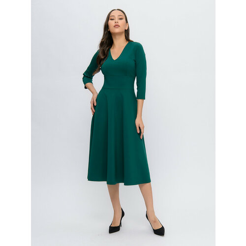 Платье 1001dress, размер XL, зеленый