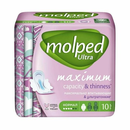 Прокладки классические Molped Normal, 10 шт.