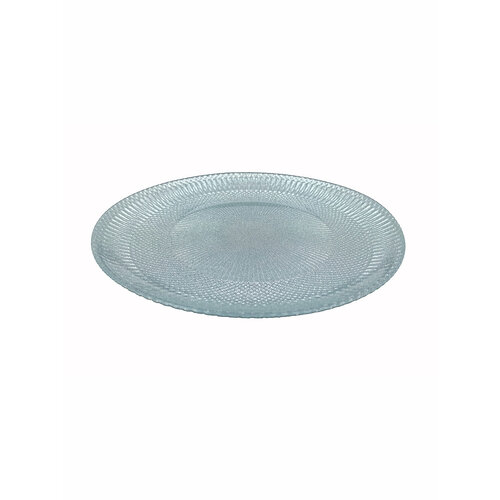 Тарелка сервировочная аксам Глория, стеклянная, 28 см
