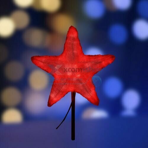Фигура светодиодная NEON-NIGHT 513-452 акриловая, звезда 50см, 160 светодиодов, красная