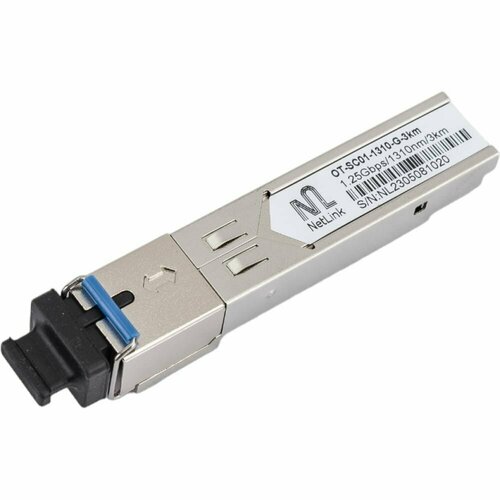 Модуль NetLink SFP-OT-SC01-1310-G-3km (Tx-1310nm, Rx-1550nm)