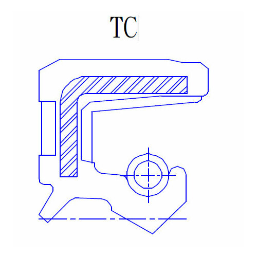 Сальник для стиральной машины (манжета арм.) 32x52x7 TC NBR 70-C-C WLK