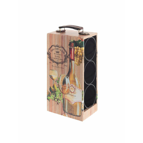 Подставка для бутылок Remecoclub, деревянная