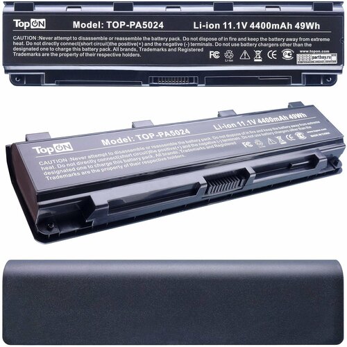 Аккумулятор TOP-PA5024 для Toshiba 11.1V 4400mAh 49Wh TopON