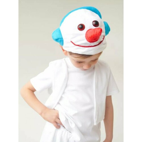 Новогодний костюм снеговика для мальчика 110-116 рост