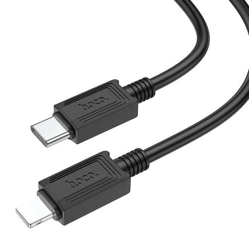 Кабель USB-C HOCO X73 Type-C - Lightning, 20W, 1 м, черный