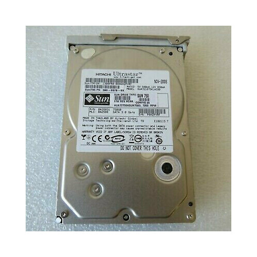 Жесткий диск Hitachi SUN 750GB SATA 7.2k Hard Disk Drive 540-7556-03