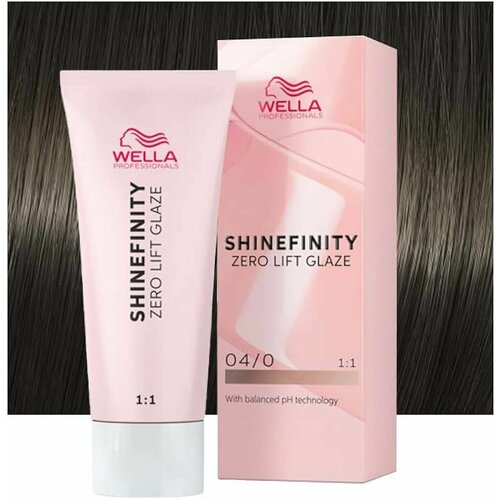 Wella SHINEFINITY 04/0 Гель-крем Натуральный экспрессо 60 мл