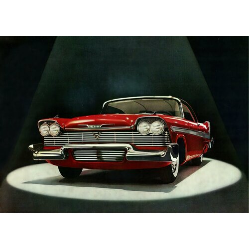 Плакат Постер - Ретро автомобили америка
