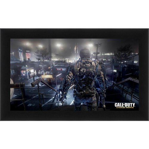 Плакат, постер на бумаге Call Of Duty: Advanced Warfare. Размер 42 х 60 см
