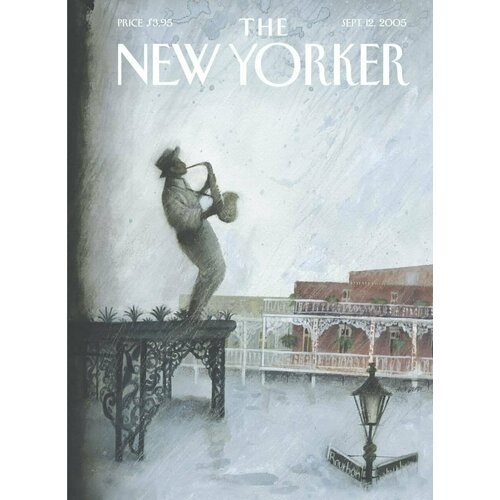 Плакат, постер на бумаге The New Yorker (Sept. 12, 2005). Размер 21 х 30 см