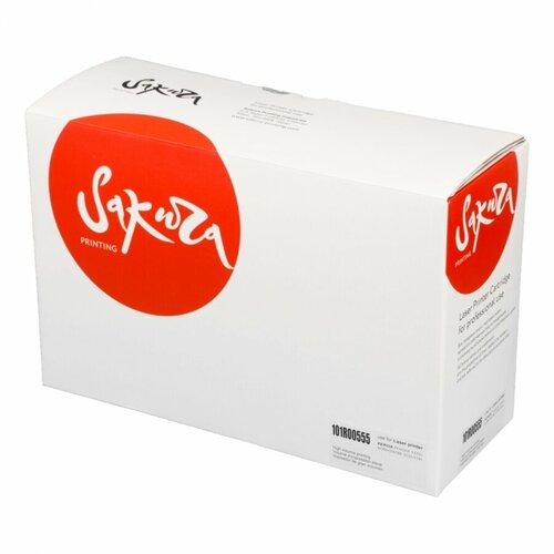 3 шт. Драм-картридж лазерный Sakura 101R00555 DRUM UNIT (Фотобарабан) черный 30000 стр. для Xerox (SA101R00555)