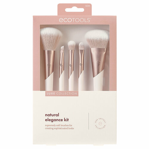 Ecotools Кисти для макияжа Luxe Natural Elegance Kit, набор