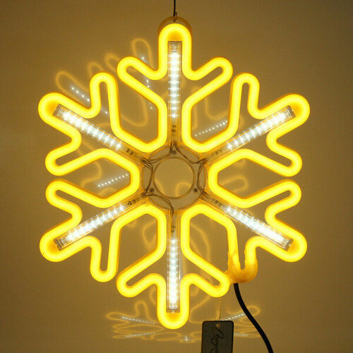 Фигура светодиодная «Снегопад» 38 см, 480 ламп LED, авторежим, 220V, Теплый белый