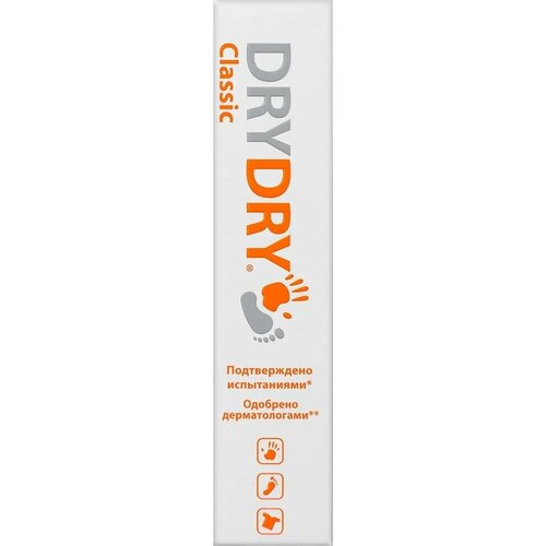 Dry Dry / Средство Dry Dry Classic от обильного потоотделения длительного действия 35мл 1 шт