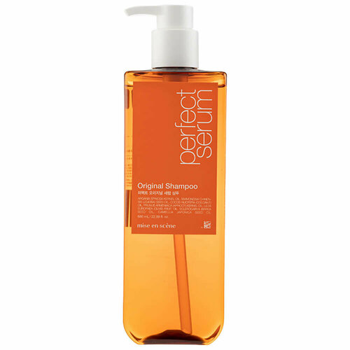 Питательный шампунь для поврежденных волос Mise En Scene Perfect Serum Original Shampoo (680 мл)