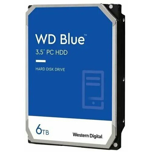 Жёсткий диск 6Tb SATA-III WD Blue (WD60EZAX)