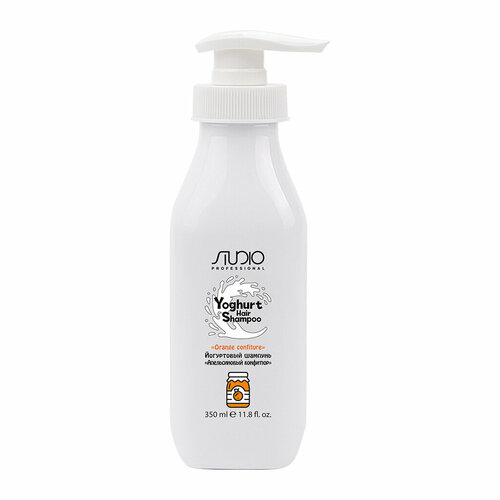 Kapous Studio Professional Йогуртовый шампунь для волос Апельсиновый конфитюр, 350 мл
