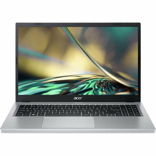 Ноутбук Acer Aspire 3 A315-510P-3652, 15.6" (1920x1080) IPS/Intel Core i3-N305/8гб/256ГБ SSD/UHD Graphics/Без ОС, серебристый (NX. KDHEM.009)