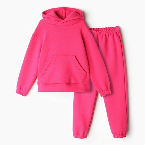 Комплект одежды Ивашка, размер 140, розовый, мультиколор