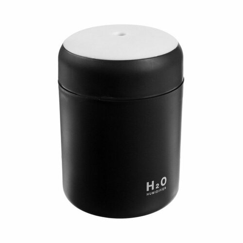 Увлажнитель HM-26, ультразвуковой, 0.3 л, 2 Вт, подсветка, USB ( в комплекте), черный (комплект из 2 шт)