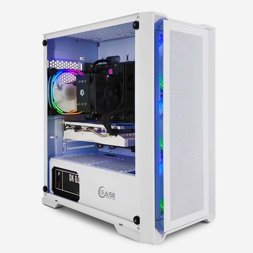 Игровой PC юкомс Ryzen 3 2200G, RX 560 4GB, SSD 2TB, 16GB DDR4, БП 450W, win 10 pro, White game case