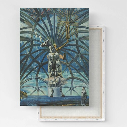 Картина на холсте, репродукция / Сальвадор Дали - Джеймс Великий / Размер 30 x 40 см