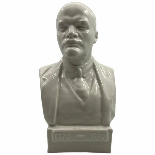 Фаянсовый бюст "В. И. Ленин 1870-1970" 1970 г, СССР