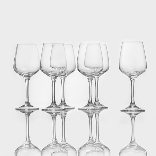 Набор стеклянных бокалов для вина VAL SURLOIRE, 350 мл, 6 шт, цвет прозрачный