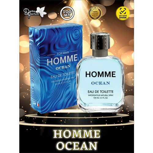 Delta parfum Туалетная вода мужская Homme Ocean, 100мл