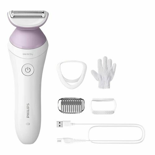 Philips Электробритва Lady Series 6000, 4 Accessories