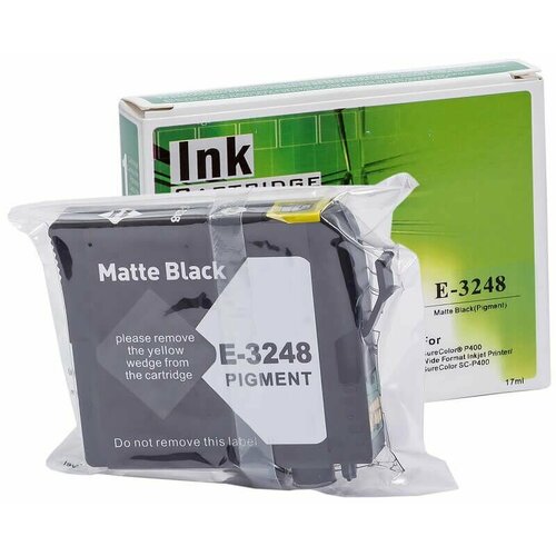 Совместимый картридж Imatec T3248 для Epson SureColor SC P400 матовый черный 17 мл