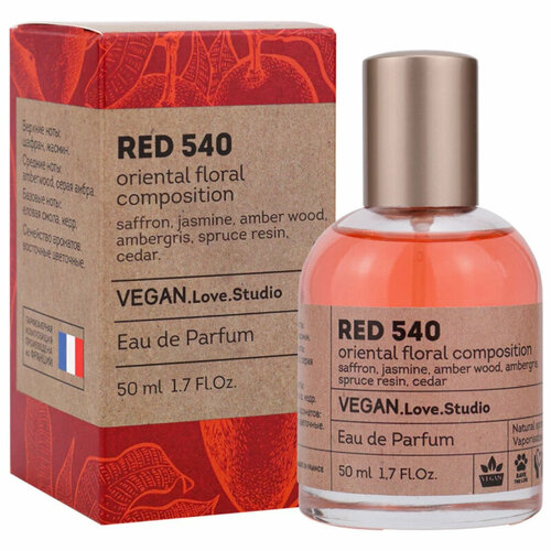 Delta Parfum Vegan Love Studio Red 540 парфюмерная вода 100 мл для женщин