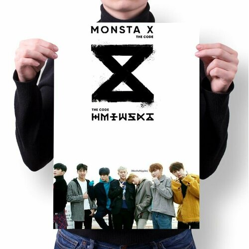 Плакат Monsta X №21, А1