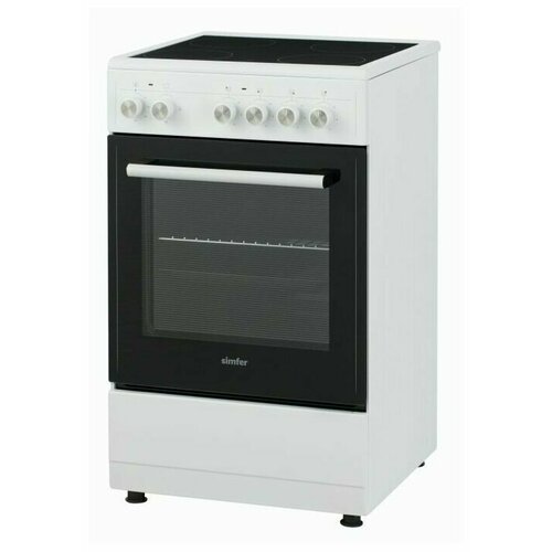 Кухонная плита Simfer F55VW04017, белый/черный
